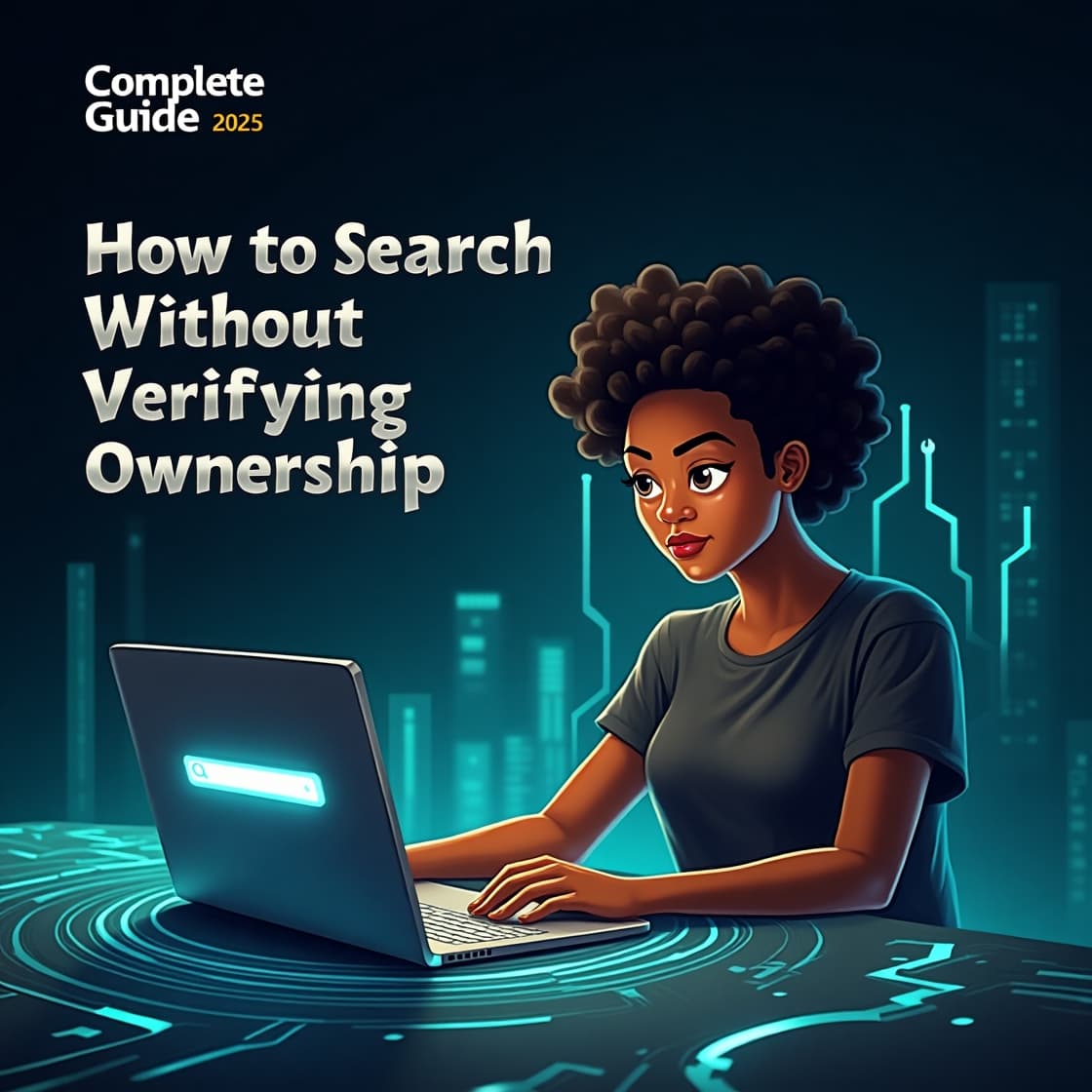 How to Search Without Verifying Ownership (Complete Guide 2025) - Bizaen